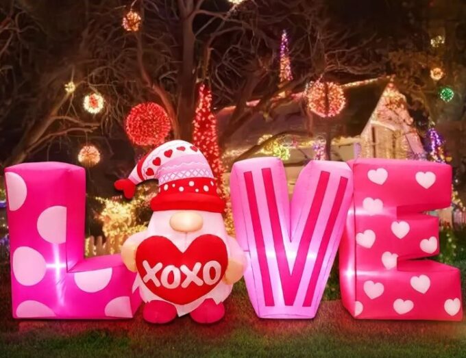 How Can Custom-Made Inflatables Redefine Valentine's Day Decor